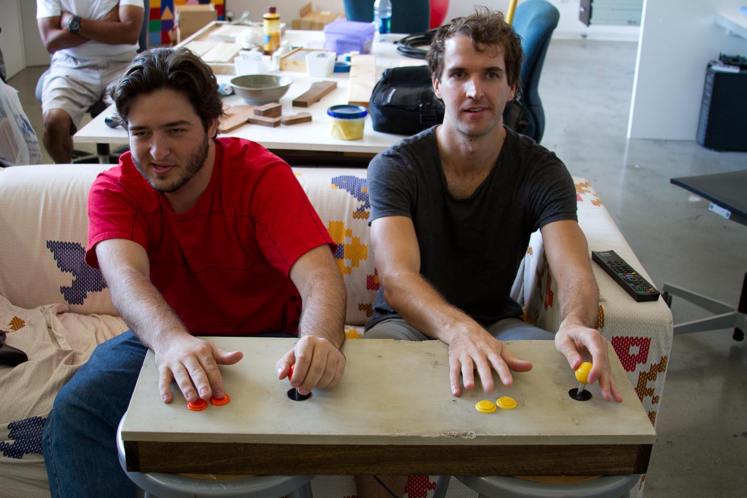 UCLA Game Lab Testing out the SLAB - UCLA Game Lab