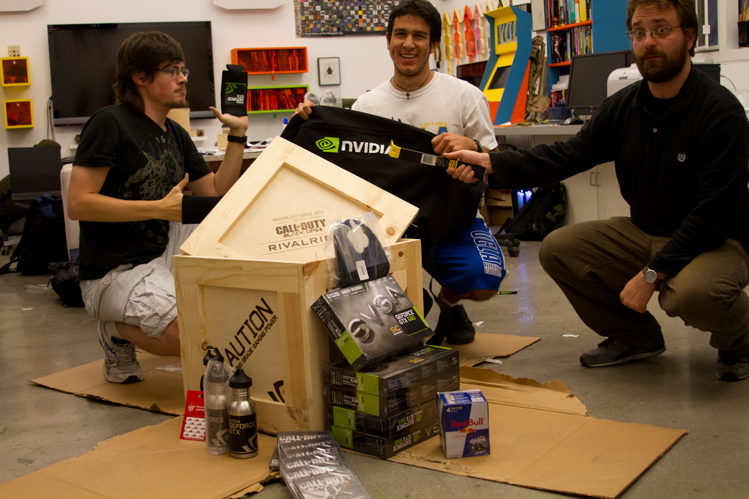 UCLA Game Lab NVIDIA Care Package - UCLA Game Lab