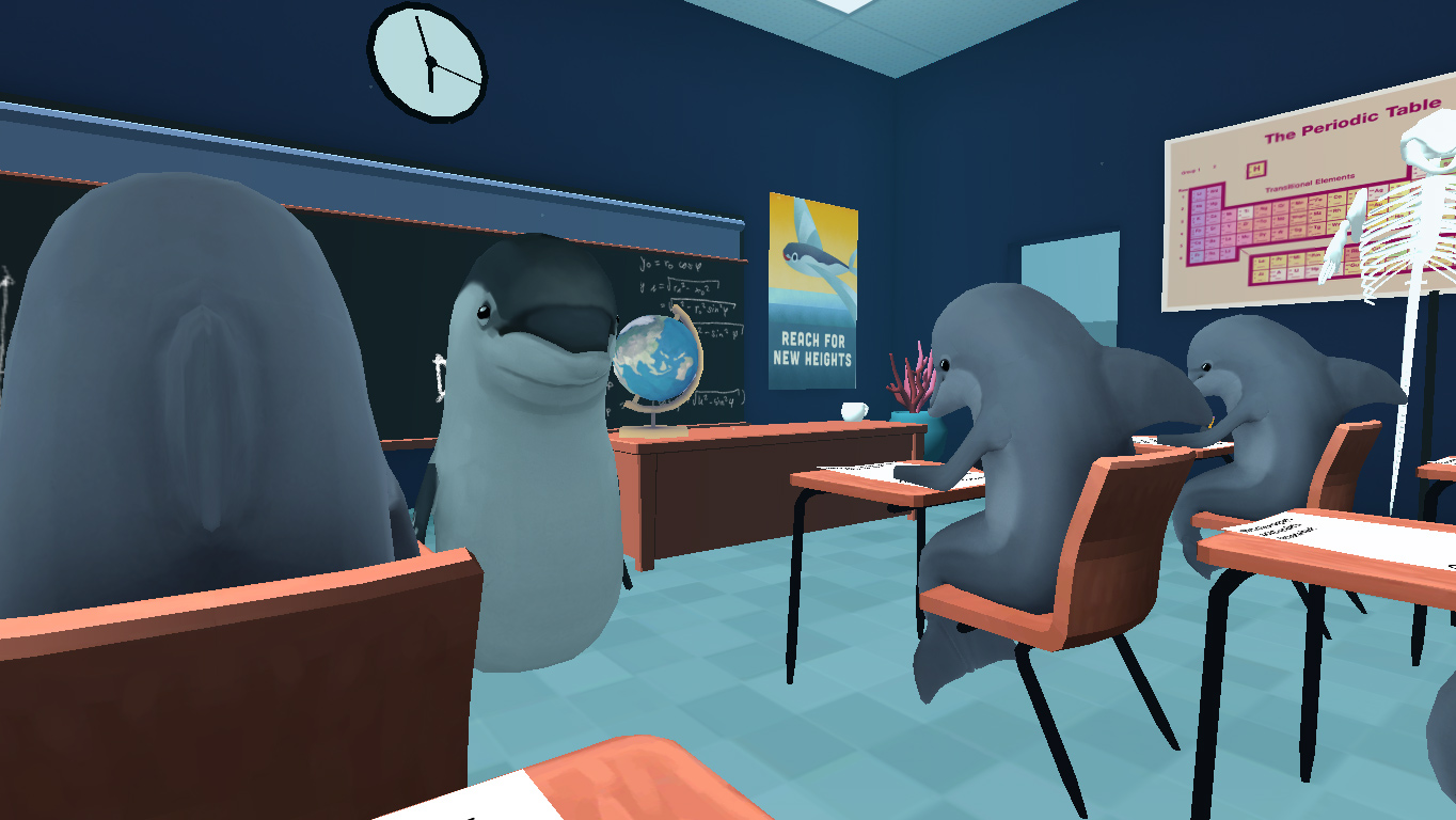 UCLA Game Lab Classroom Aquatic - UCLA Game Lab