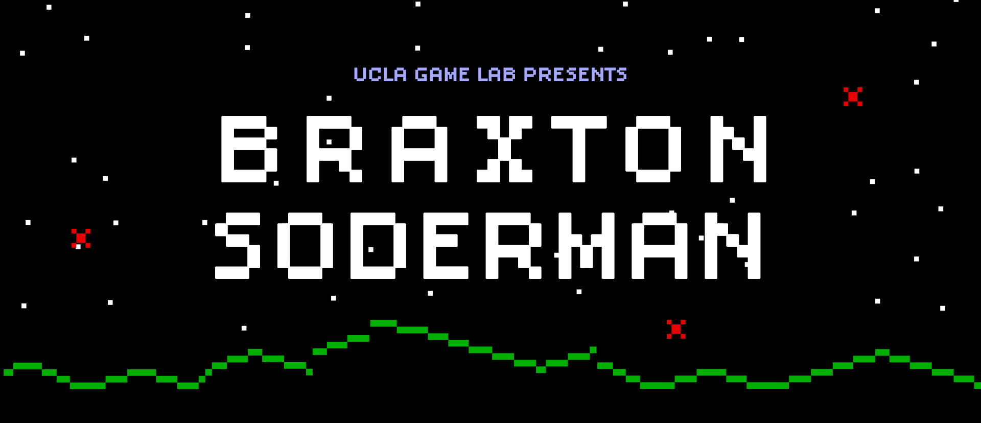 UCLA Game Lab » Braxton Soderman: VISITING LECTURE